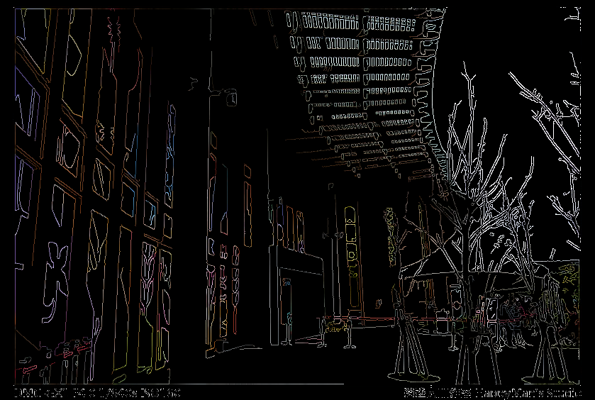 [OpenCV] 坎尼邊界偵測器 (Canny Edge Detector) | 逍遙文工作室