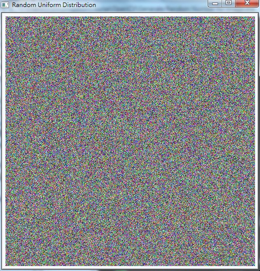 [OpenCV] 產生亂數影像 (Generate Random Number for Image) | 逍遙文工作室