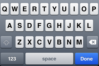 [iOS] UIKeyboardType 鍵盤類型 | 逍遙文工作室
