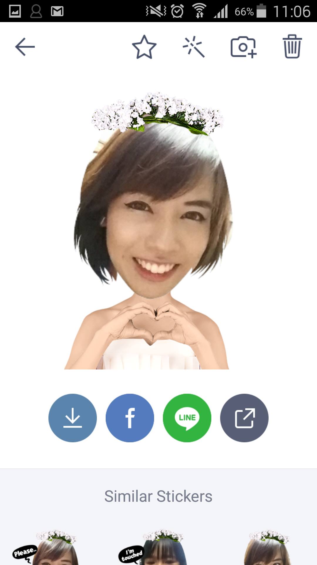 line ycon sticker w00009 | 逍遙文工作室